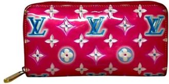 Louis Vuitton Portefeuille long Vernis Pre-owned - Femme - Pre-owned - Rouge - Taille: ONE Size