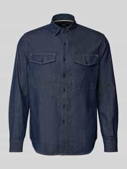 Replay Freizeithemd mit Kentkragen