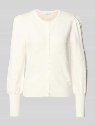 b.young Strickjacke aus Viskose-Mix mit Knopfleiste Modell MANINA