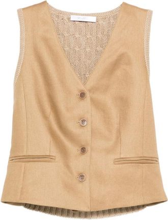 Max Mara Calibri Knitted Waistcoat