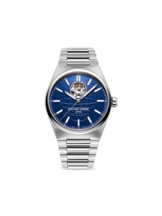 Frederique Constant montre Highlife Heart Beat Automatic 41 mm - Bleu