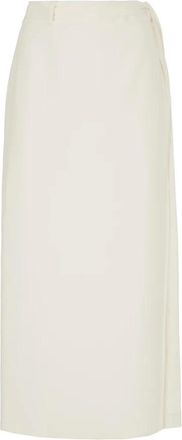 Malo Femme, Jupes, Blanc, Taille: 40 FR Margherita Maxi Skirt