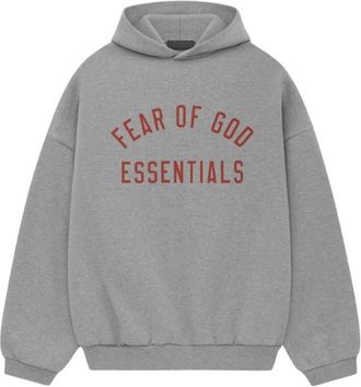 Fear of God unisex, Sweatshirts et sweats &agrave; capuche, Gris, Taille: XL Essentials Fleece Sweat &agrave; capuche