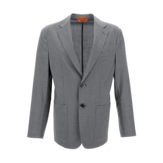 Barena Giacca monopetto - - Jackets - Herren - Grau - M