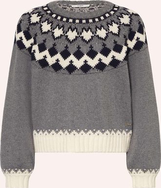 Chloé Pullover grau