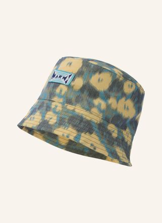 Marni Marni Bucket-Hat Mit Leinen gelb
