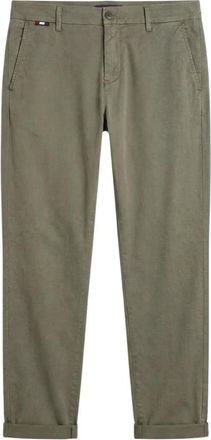 Mason's Homme, Pantalons, Vert, Taille: L Pantalon Chino Flex