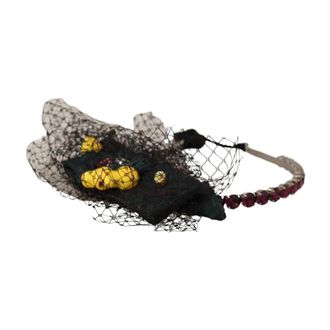 Dolce & Gabbana Frucht-Kristall-Diadem-Haarreif - - Accessories - Damen - Schwarzk - ONE SIZE