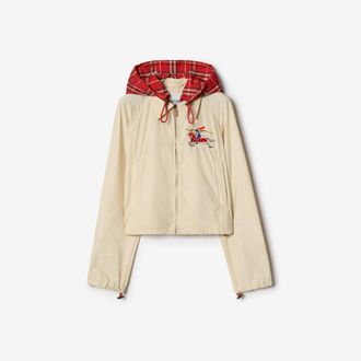 Burberry Veste courte &agrave; capuche Newcott, Size: XS