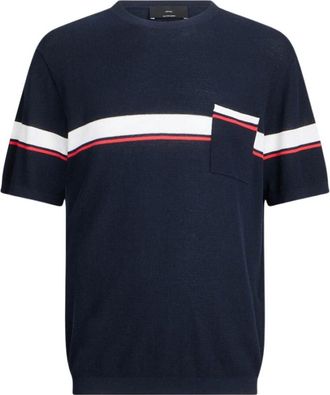 Liu Jo Homme, Pulls, Bleu, Taille: XL T-shirt en maille