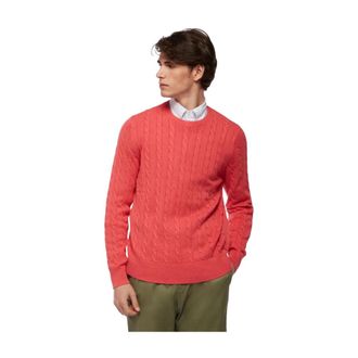 Brooks Brothers Herren, Strickwaren, Rot, SGr&ouml;&szlig;e