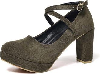 Generic Chaussures Talons Escarpins Femme Confortable 2025 Sandales d&eacute;t&eacute; confortables pour Mode Casual bout rond Mary Jane Femmes Bureau Et Loisirs