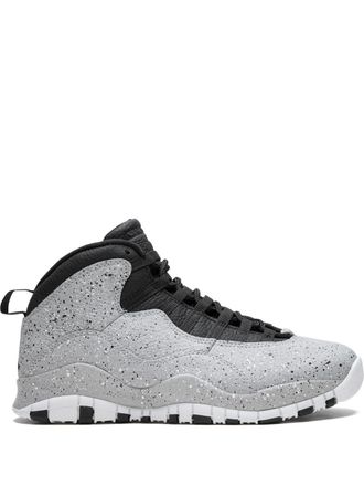 Nike Jordan baskets montantes Air Jordan 10 - Gris