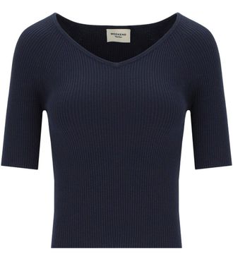 Weekend by Max Mara TOP TENENTE BLEU MAX MARA WEEKEND