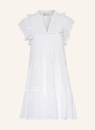 Neo Noir Neo Noir Kleid Jamma Mit R&uuml;schen weiss