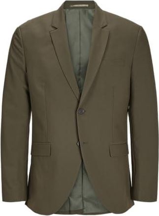 Jack & Jones Jprbushwick Harry Blazer Slim Veste de Costume, Peat/Fit : Coupe ajustée, 48 Homme
