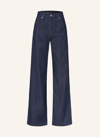 7 For All Mankind Flared Jeans Lotta blau