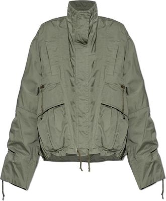 Balmain Femme, Vestes, Vert, Taille: 34 FR Veste Oversize