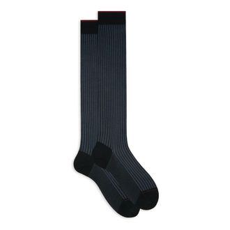 Gallo Gallo, Homme, Sous-vêtements, Multicolore, Taille: L Twin Rib Long Socks