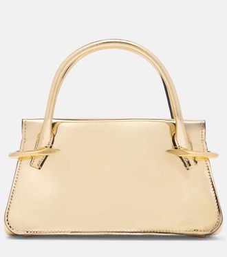 Givenchy Sac Pinch en cuir métallisé