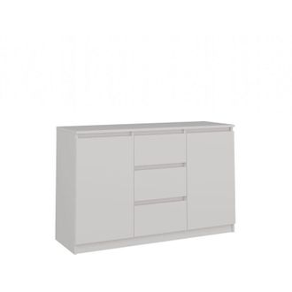 Topeshop Commode Malwa 2D3S blanc