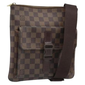 Louis Vuitton Sac bandouli&egrave;re vintage en toile Pre-owned - Femme - Pre-owned - Brun - Taille: ONE Size