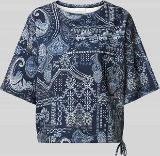 Christian Berg Relaxed Fit Bluse aus Viskose-Mix