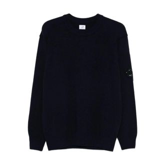 C.P. Company Blauer Strickpullover Aw25 - - Knitwear - Herren - Blau - XL