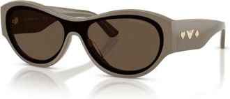 Emporio Armani Femme, Accessoires, Brun, Taille: 36 MM Ea4265U Lunettes de soleil