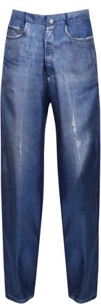 Jucca Femme, Jeans, Bleu, Taille: 40 FR Wide Jeans