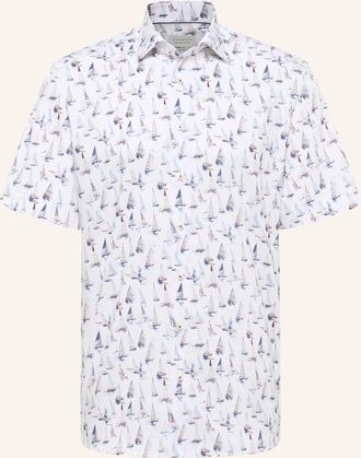Eterna Kurzarm-Hemd Modern Fit blau