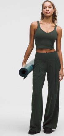 lululemon Pantalon Align Palazzo Standard pour Femmes - Vert - Taille 4