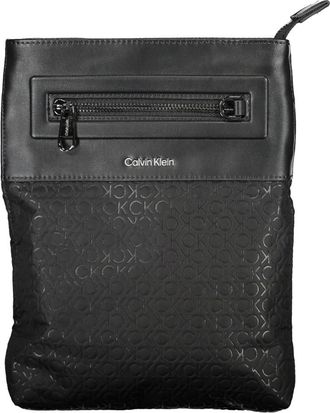 Calvin Klein Homme, Sacs, Noir, Taille: ONE Size Sac Messenger &Eacute;lev&eacute;