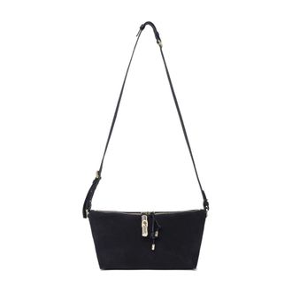 Furla Umh&auml;ngetasche aus Leder - - Bags - Damen - Schwarzk - ONE SIZE
