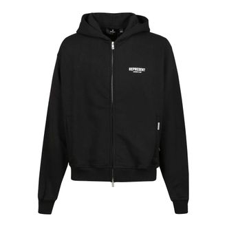 Represent Represent, Homme, Sweatshirts et sweats &agrave; capuche, Noir, Taille: S Owners Club Zip Sweat &agrave; capuche