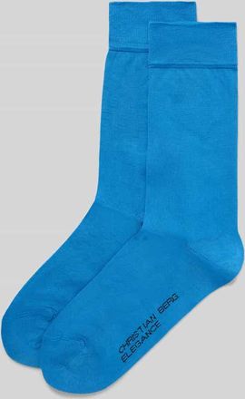 Christian Berg Socken mit Label-Print im 2er-Pack
