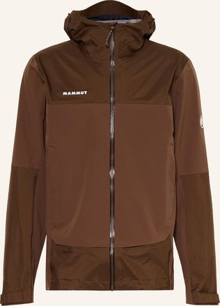 Mammut Mammut Hardshell-Jacke Ducan Guide Hs Hooded braun
