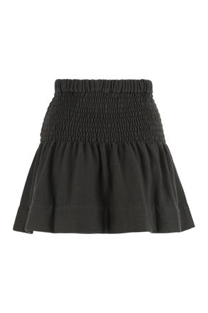 Isabel Marant Womens Pacifica Jersey Skirt Black Polyester