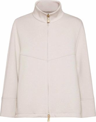 Elena Miro Manteau Court - Taupe