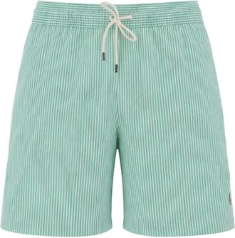Ralph Lauren Homme, Maillots de bain, Vert, Taille: XL Traveler Classic Swim Shorts