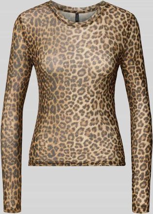 Vero Moda Slim Fit Langarmshirt mit Rundhalsausschnitt Modell LOVA