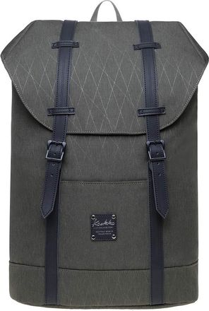 KAUKKO Unisex Rucksack Lässiger Schulrucksack für 12 Zoll Laptop 29 * 15 * 41 cm, 17.8 L (Army grün JNL-EP6-15-08)