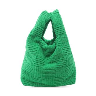 Bottega Veneta Pre-owned Textured Everyday Tote Bag - - Pre-owned - Damen - Gr&uuml;n - ONE SIZE