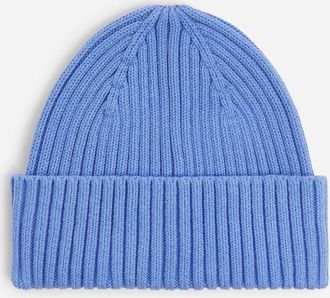 Arket Rippstrickmütze -Blau