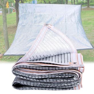 Generic Ersatz-Sonnensegel aus reflektierender Aluminiumfolie f&uuml;r den Au&szlig;enbereich - Sonnenschutz und W&auml;rmed&auml;mmung f&uuml;r Garten, Gew&auml;chshaus, Pool und Pergola