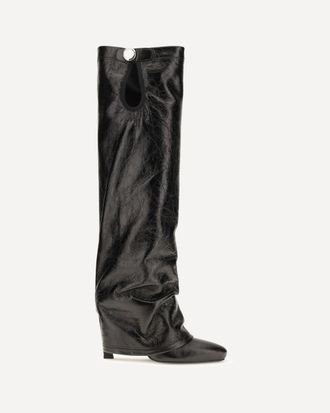 The Attico Knee-high eco-leather Boots Female 37