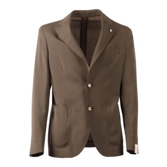 L.B.M. 1911 L.b.m. 1911, Homme, Vestes, Gris, Taille: M Giacca drop S