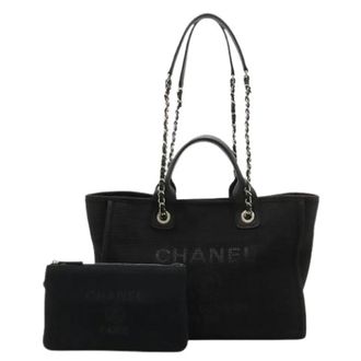 Chanel Pre-owned Deauville Line 2way Tote Bag - - Pre-owned - Damen - Schwarzk - ONE SIZE