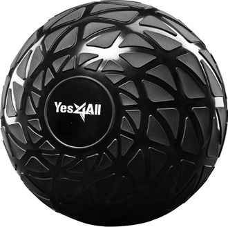 Yes4All Slam Ball - Dynamic - 3KG, Schwarz