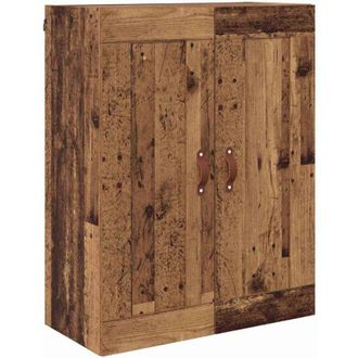 vidaXL Wandschrank Altholz 69,5 x 34 x 90 cm Holzwerkstoff vidaXL